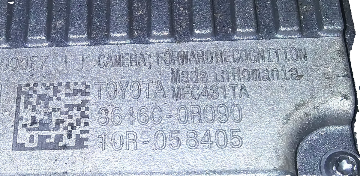 8646C-0R090 forward facing camera 2022-2023 Toyota Rav4 Rav-4 | Swan Auto