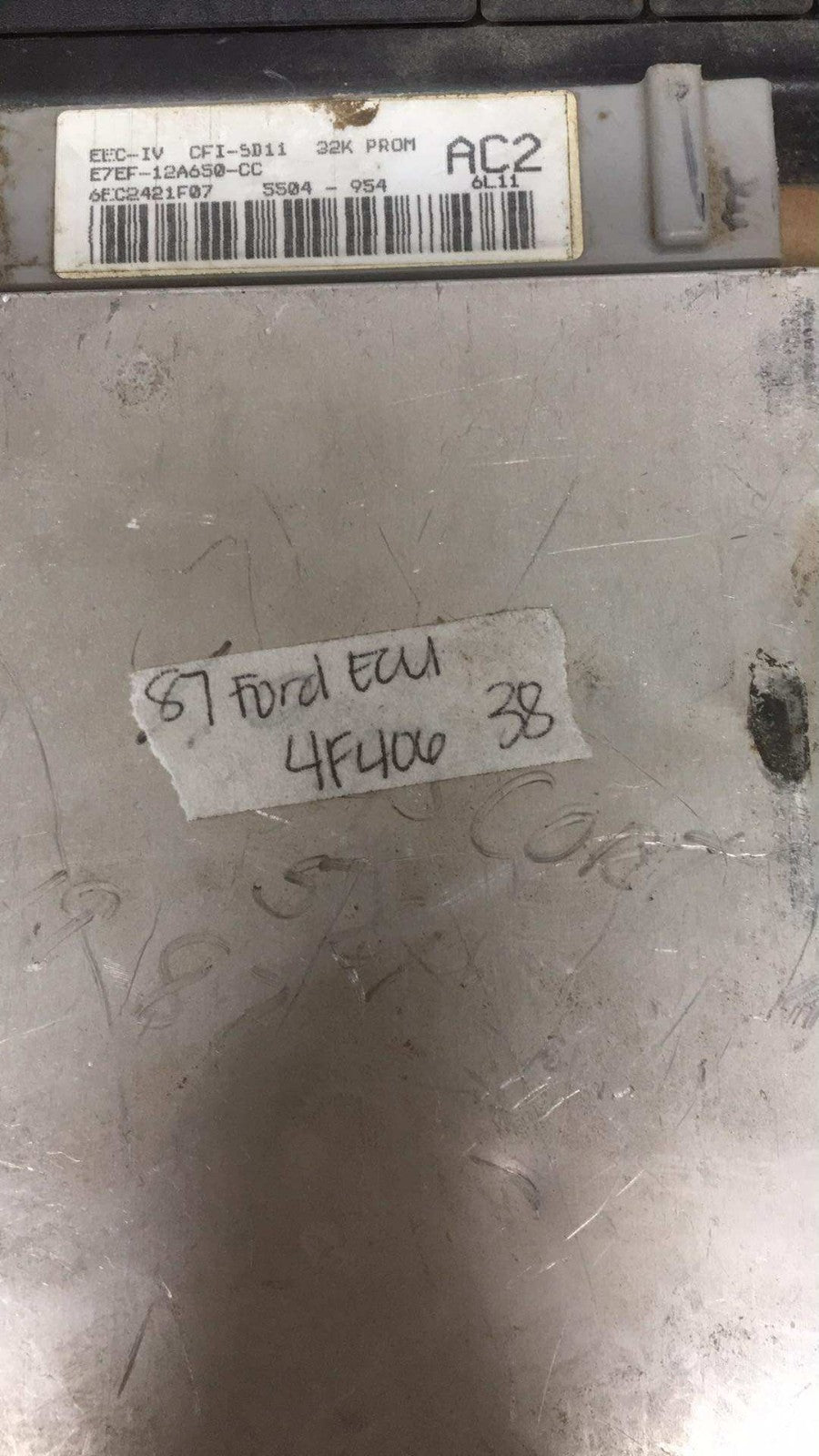 E7EF-12A650-CC ecm ecu computer 1987 Ford Explorer **TESTED** | Swan Auto
