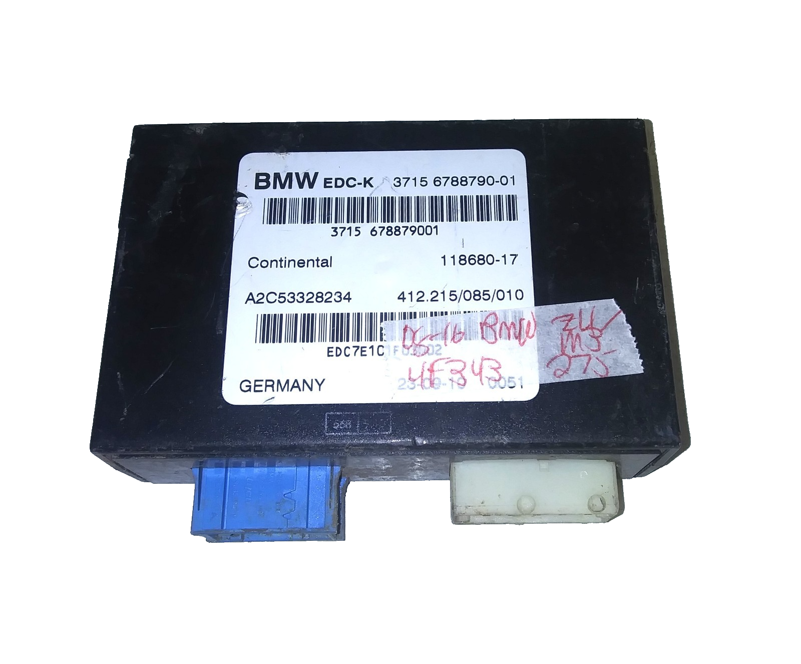 3715 6788790-01 suspension control module 2008-2016 BMW Z4 or M3 | Swan ...