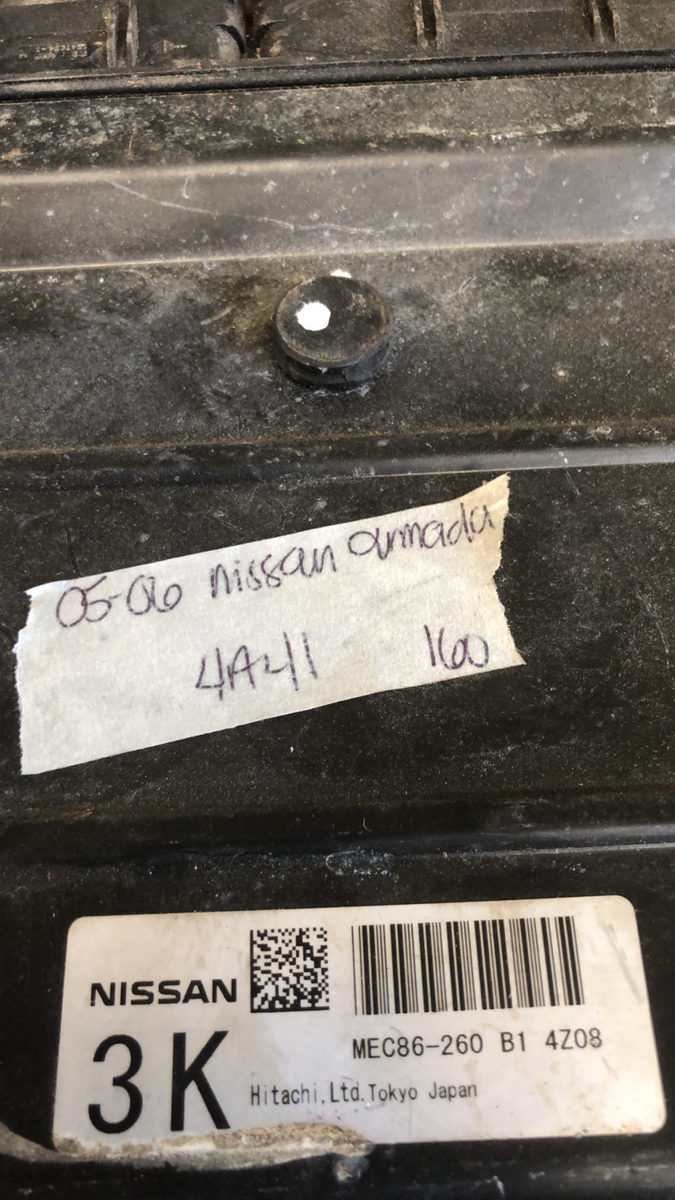 2005-2006 Nissan Armada ecm ecu computer MEC86-260 | Swan Auto