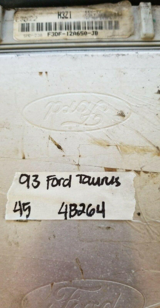 1993 Ford Taurus ecm ecu computer F3DF-12A650-JB | Swan Auto