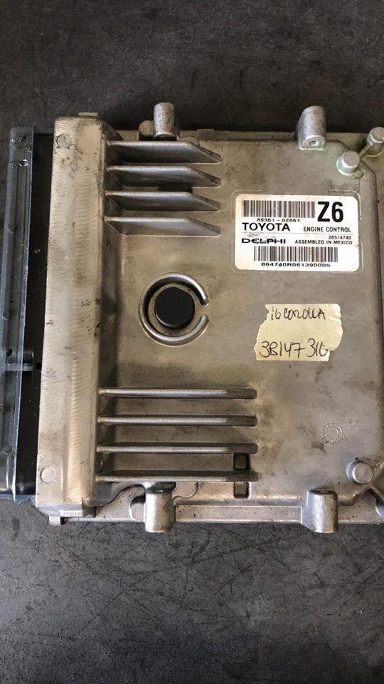 2016 Toyota Corolla ecm ecu computer 89661-0Z661 | Swan Auto