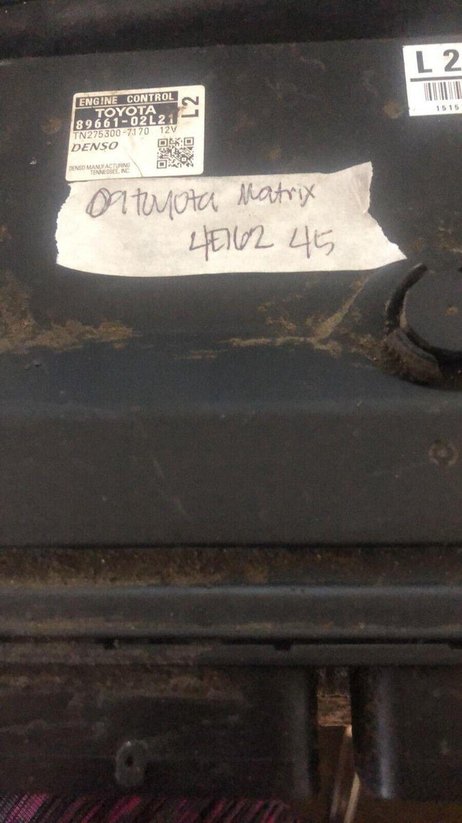 89661-02L21 Toyota Matrix 2009 ecm ecu computer | Swan Auto