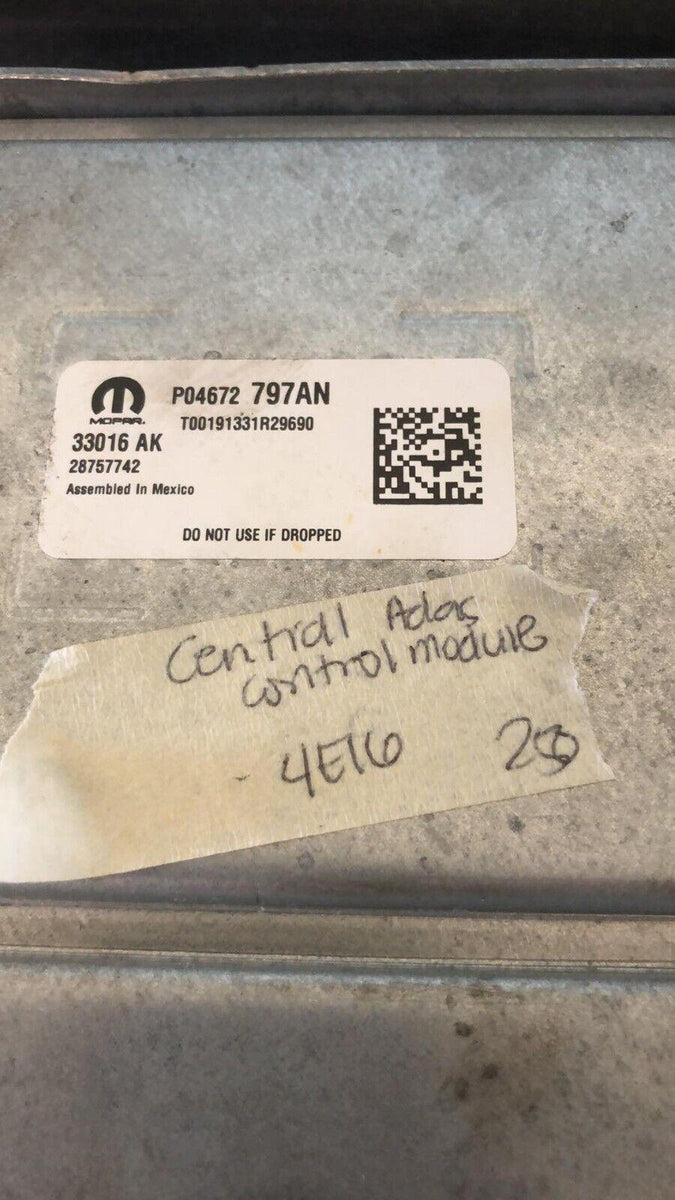 Central Adas Control module computer P04672797AN | Swan Auto