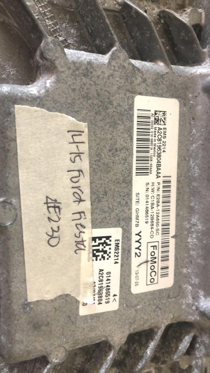 E2BA-12A650-SC Ford Fiesta 2014-2015 ecm ecu computer | Swan Auto