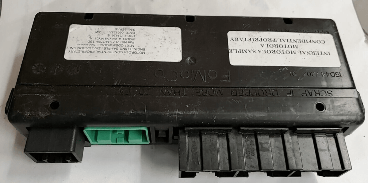 Ford seat control module 7L7T-14C708-TBD
